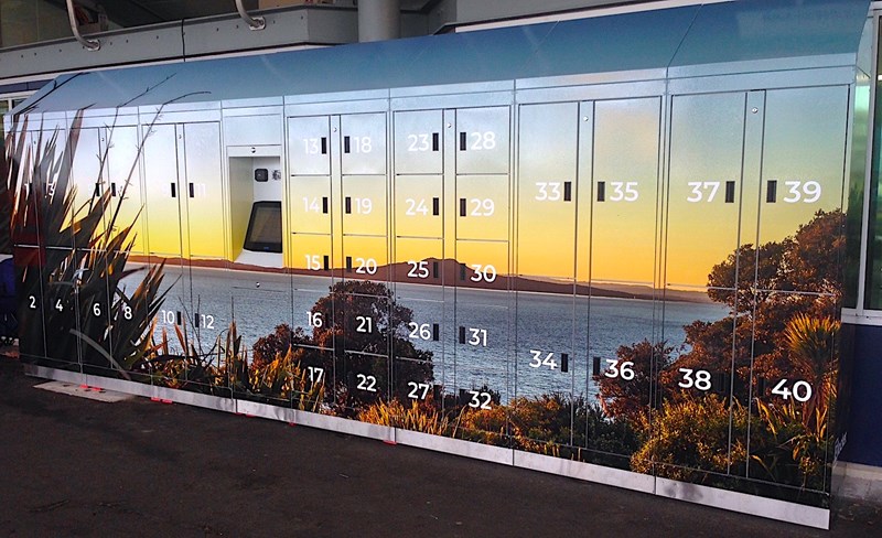 Elocker Luggage Lockers at Auckland Ferry Terminal | Elocker