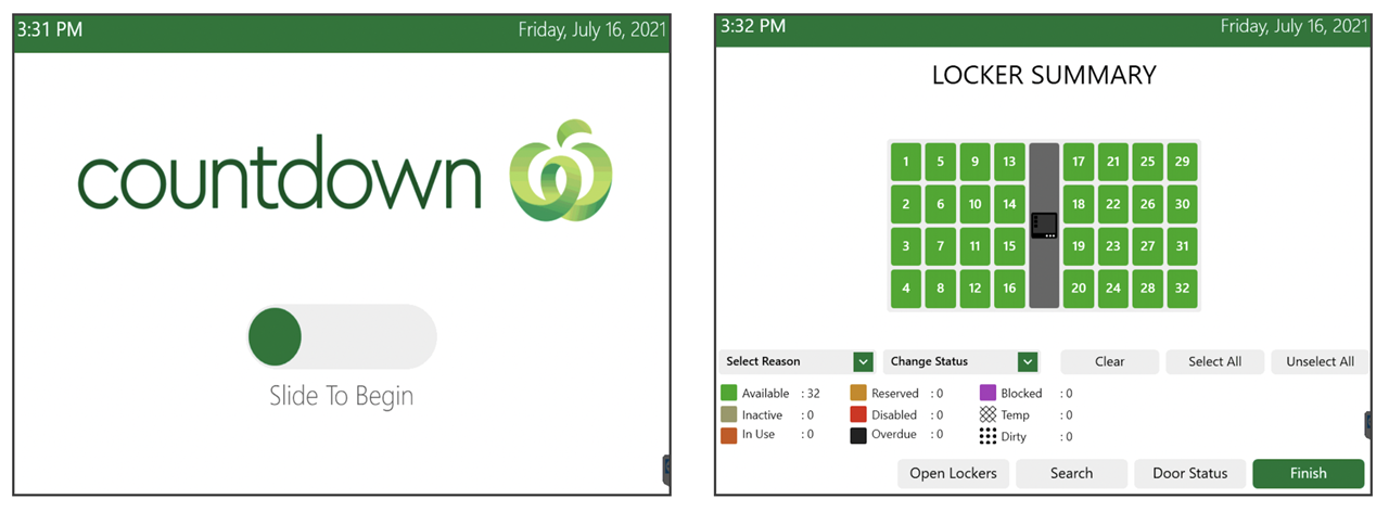 Countdown Click & Collect Lockers | Elocker